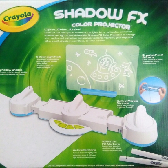 Crayola | Toys | Crayola Shadow Fx Color Projector New | Poshmark